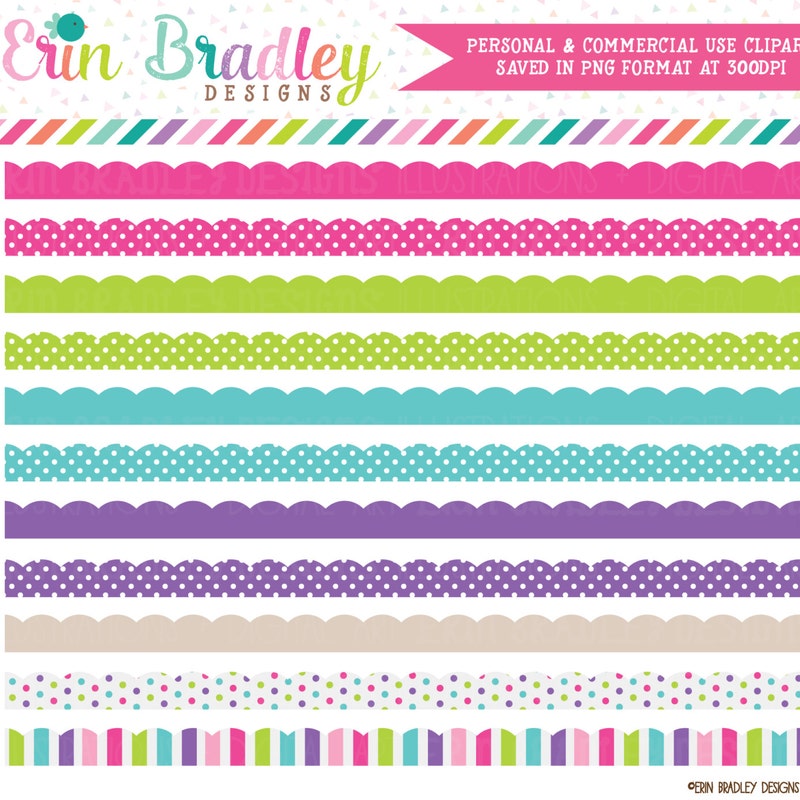 Scallop Border - Etsy