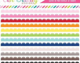 Clipart Lace Scalloped Borders Personal & Commercial Use Clip - Etsy