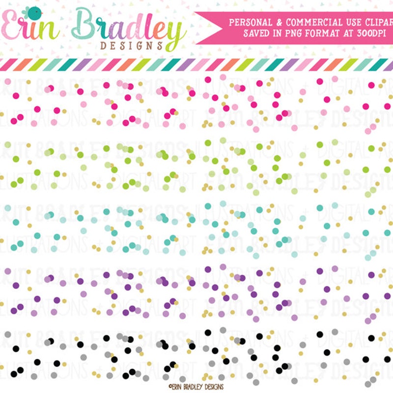 Dot Confetti - Etsy