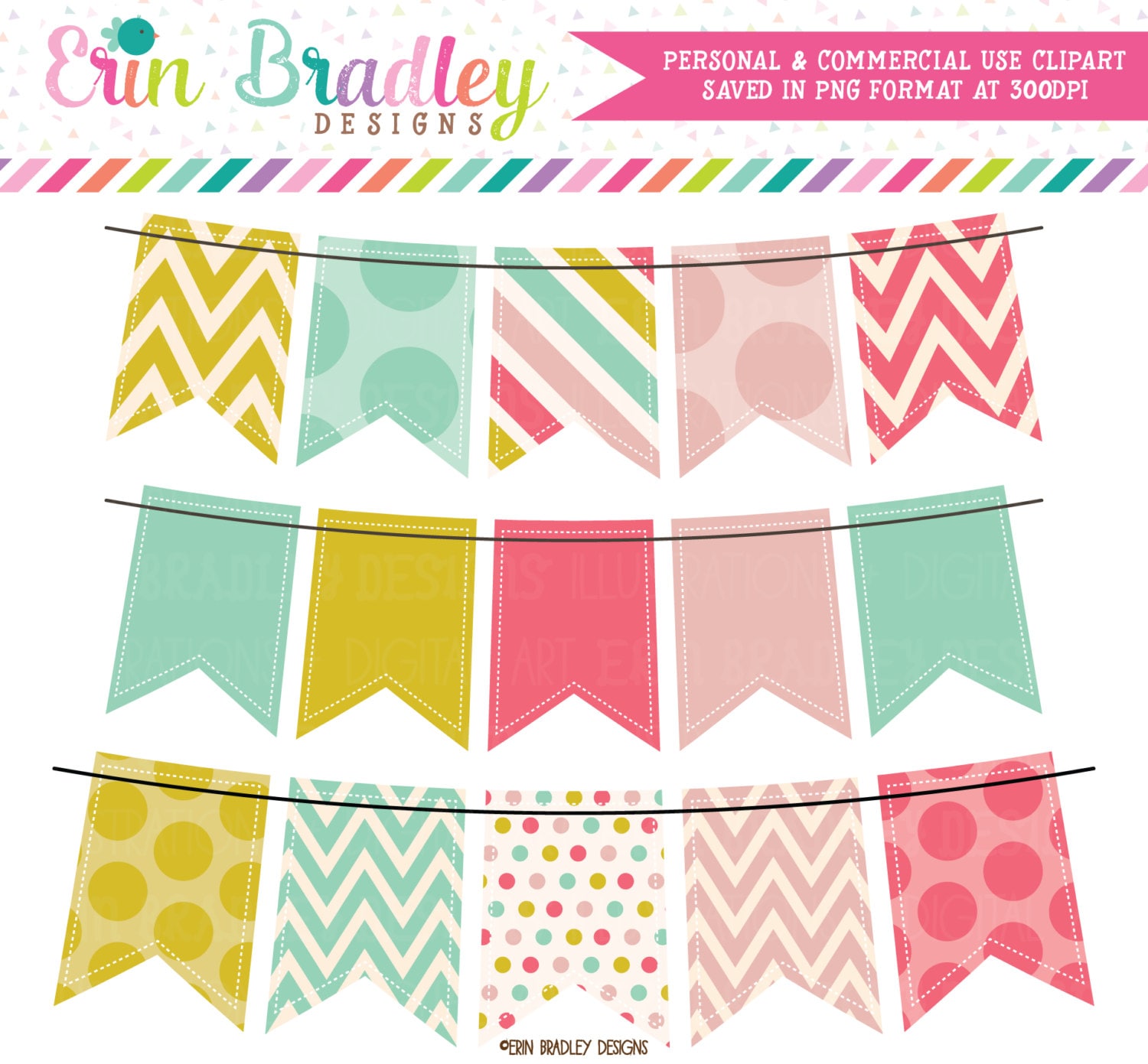 Flag Banner Clip Art Chevron