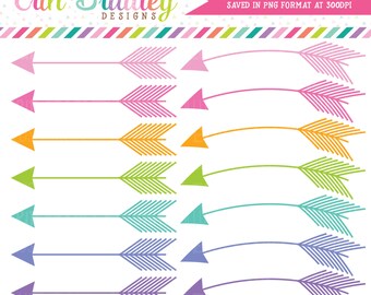 Arrow Clipart Digital Graphics Personal & Commercial Use Clip | Etsy