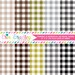 Buffalo Check Digital Paper Pack - 40 Colors - Instant Download ...