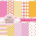 Pink and Orange Digital Paper Pack Commercial Use Instant | Etsy