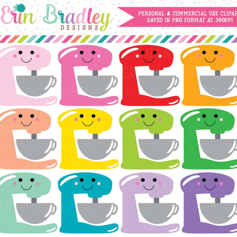 Stand Mixer Clipart - Etsy