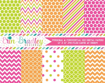 Hot Pink Lime Green - Etsy