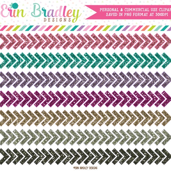 Glitter Chevron - Etsy