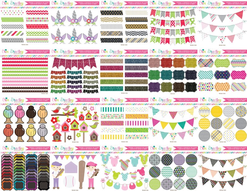 Ultimate Clipart Bundle | 13,000+ Clip Art Digital Files | 1,100 ...