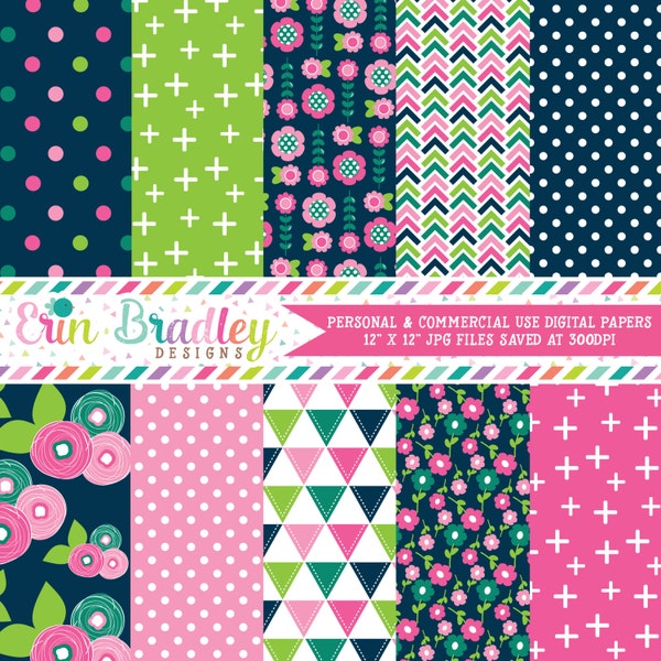 Digital Paper Pack - Etsy