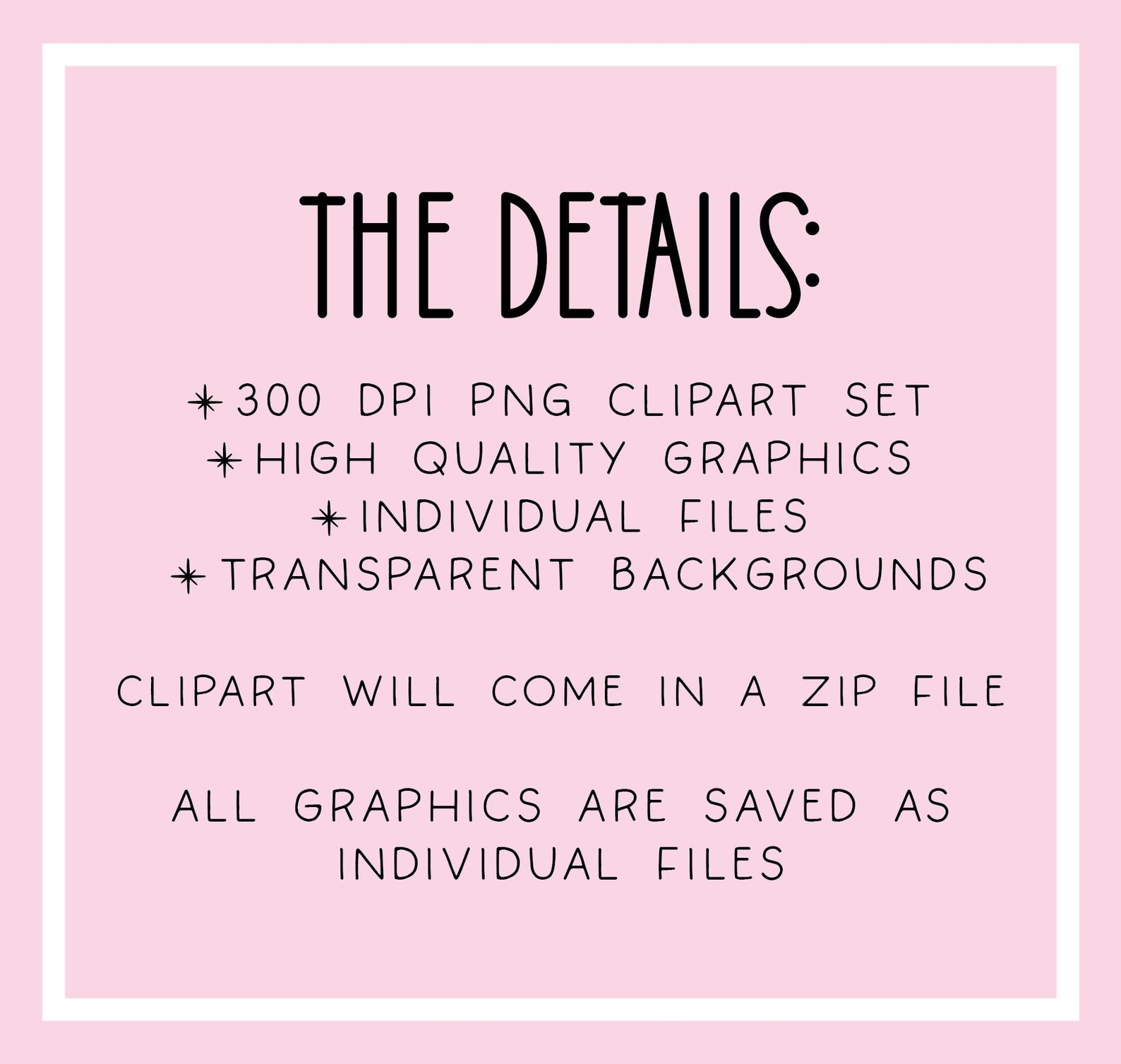 Star Clipart Graphics Instant Download Shape Clipart Personal ...
