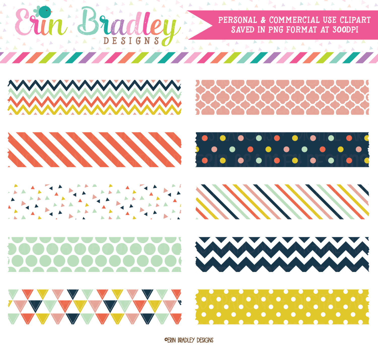 Washi Tape Clipart