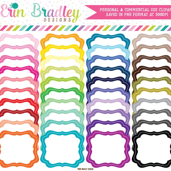 Clipart Frames - Etsy
