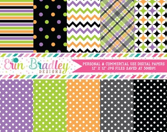 Digital Scrapbook Papers Personal and Commercial Use Pink and | Etsy