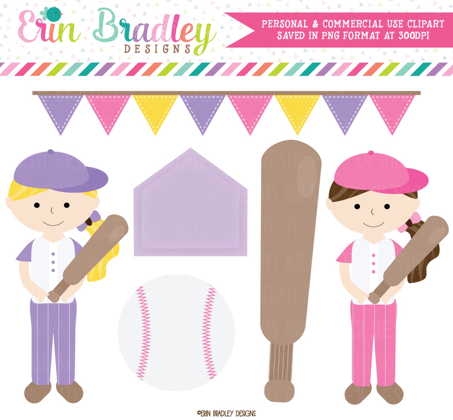 Free Softball Graphics Clipart