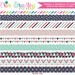 Scalloped Borders Clipart Graphics Triangles Polka Dotted Chevron ...
