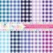 Buffalo Check Digital Paper Pack - 40 Colors - Instant Download ...