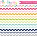 Ric Rac Clipart Borders: Scrapbooking Embellishments (digital Download ...