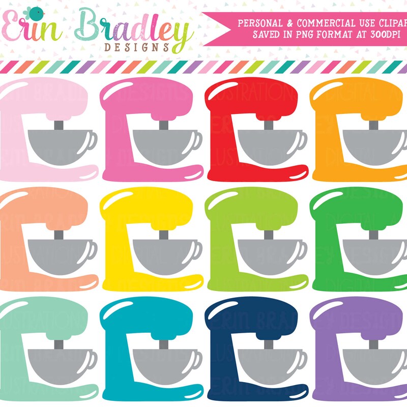 Stand Mixer Clipart - Etsy