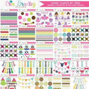 Clipart Bundle - 100 Sets Personal & Commercial Use Clip Art Graphics ...