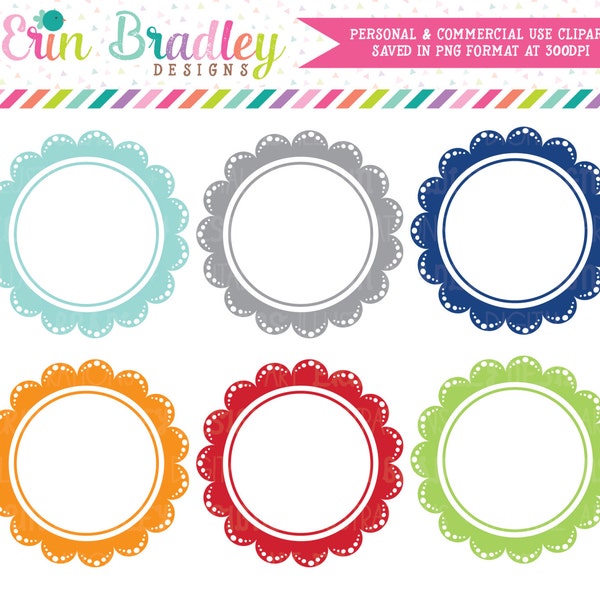 Scalloped Frames - Etsy