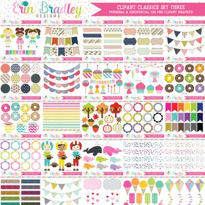Clipart Bundle - 100 Sets Personal & Commercial Use Clip Art Graphics ...