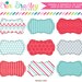 Polka Dotted Digital Paper Pack Bundle Set of 40 Digital Scrapbook ...