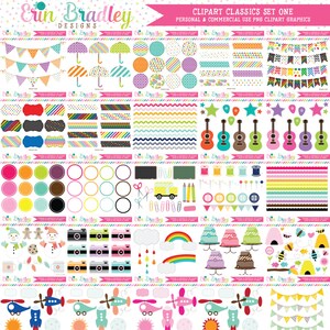 Clipart Bundle - 100 Sets Personal & Commercial Use Clip Art Graphics ...