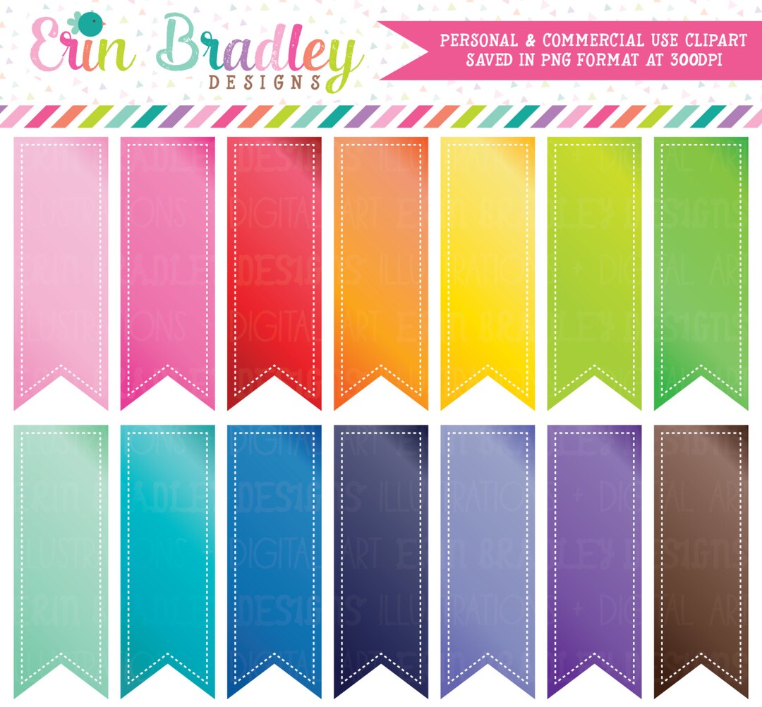 Faded Flags Clipart Graphics Personal & Commercial Use Digital ...