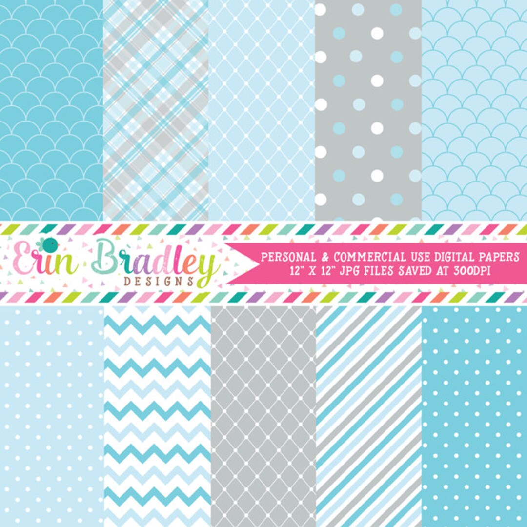 Digital Paper Pack Personal and Commercial Use Winter Wonderland ...