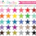 Star Clipart Graphics Instant Download Shape Clipart Personal ...