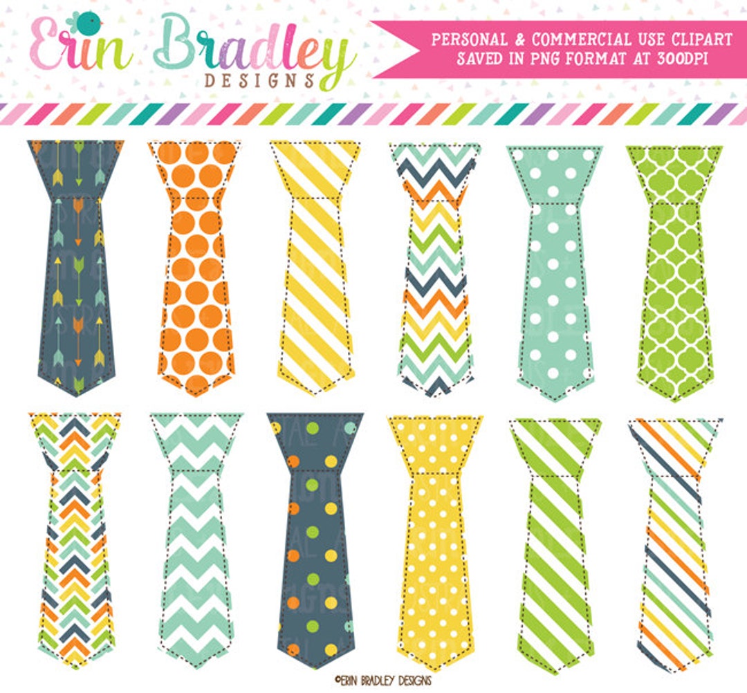 Tie Clipart Little Man Clip Art Graphics - Etsy