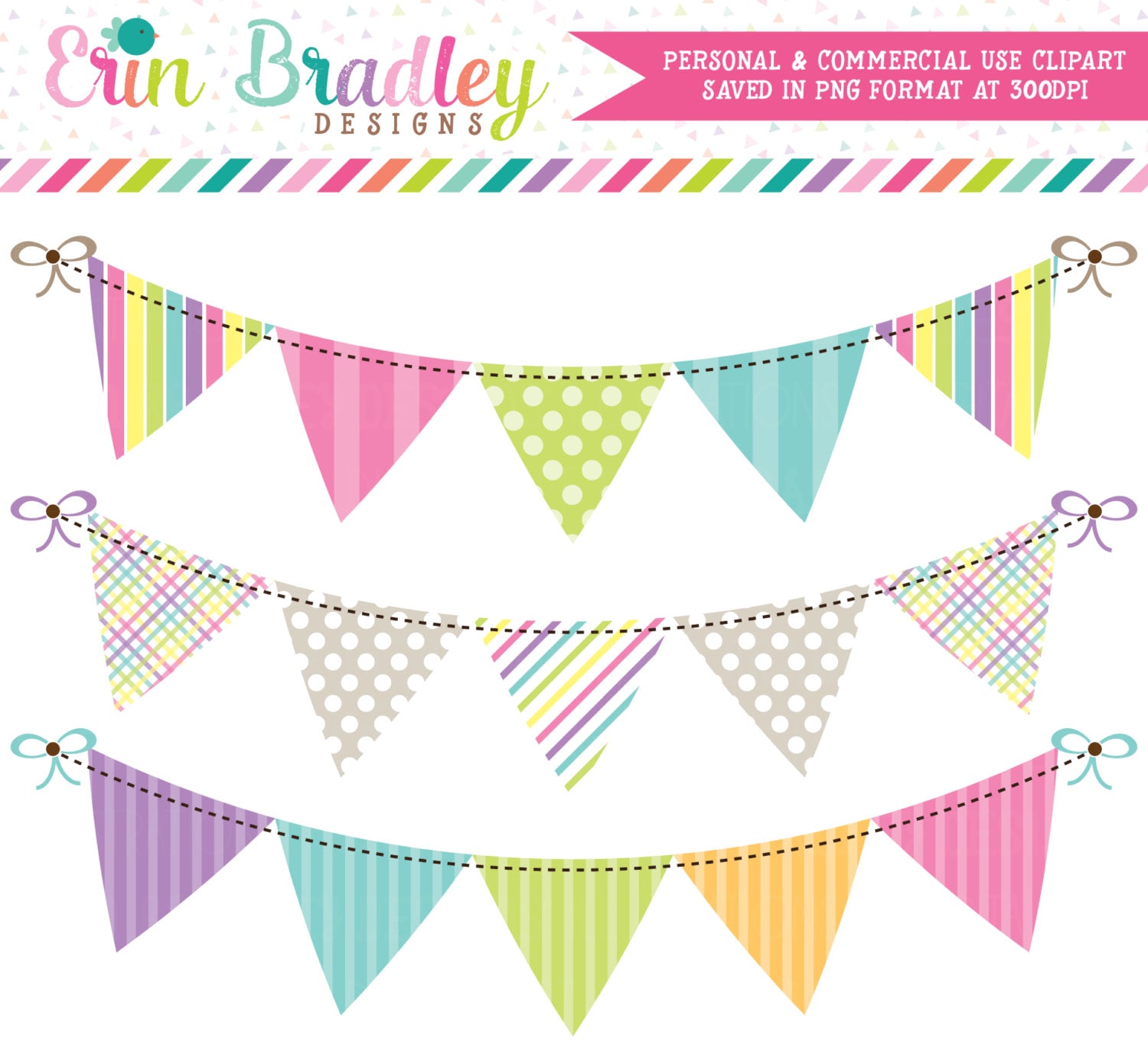 Flag Bunting Clipart
