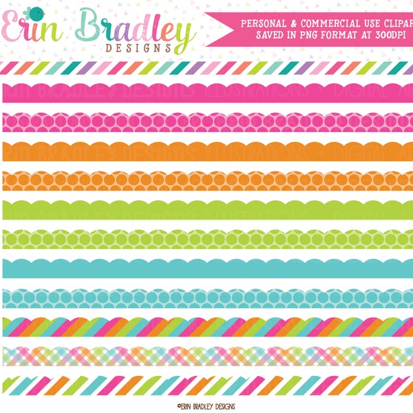 Borders Clipart - Etsy