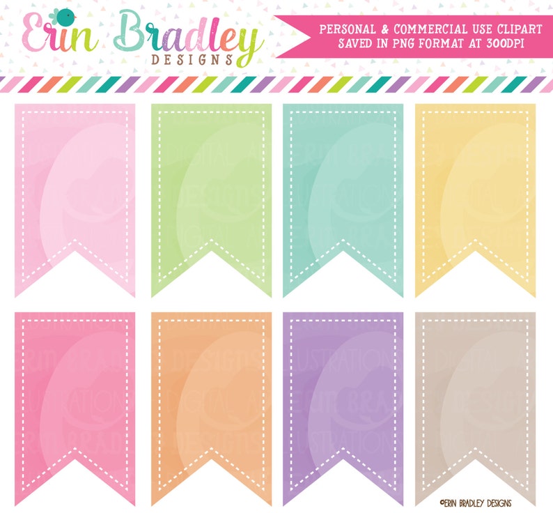 Watercolor Clipart Flags Instant Download Commercial Use | Etsy