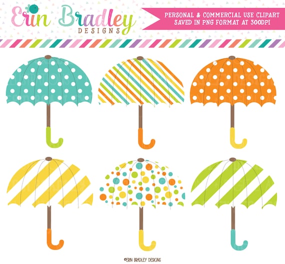 Rainy Day Umbrella Clipart