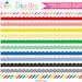 Clipart Borders, Pink Yellow Teal Blue Clipart Borders, Scalloped Clip ...