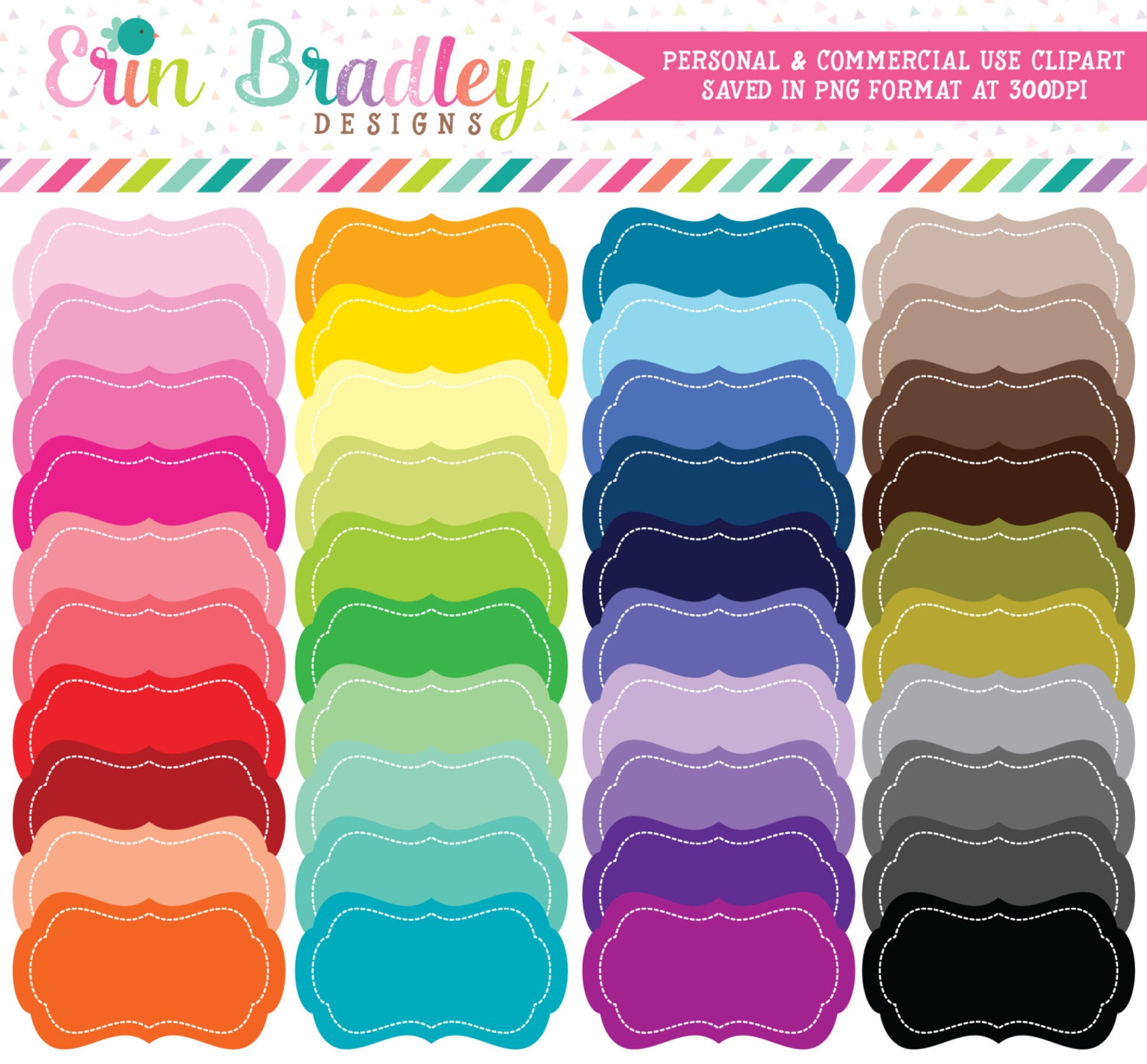 Bundle Digital Clipart Labels Instant Download Graphics Use as - Etsy