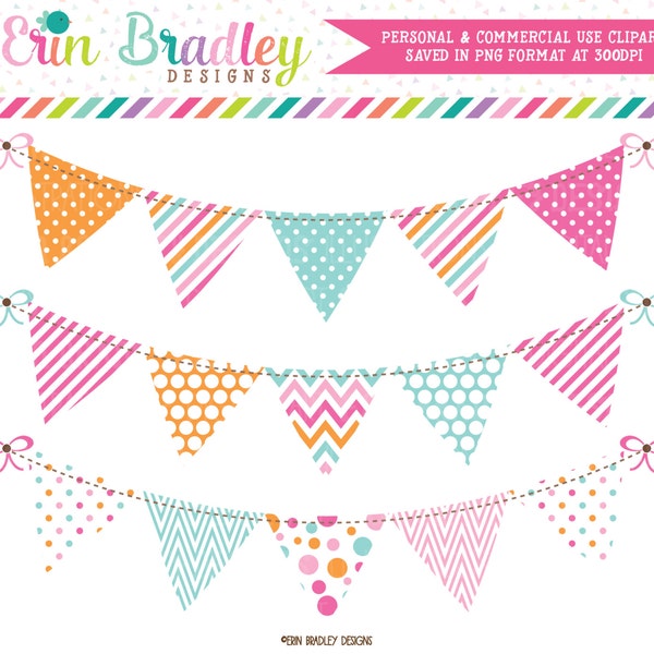 Chevron Pennant - Etsy