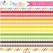 Glitter Chevron Borders Clipart Graphics Personal & Commercial - Etsy