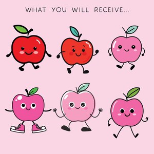 Happy Apples Clipart, Apple Clipart Set, School Clipart, Teachers Clip ...