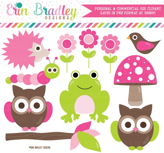 Pink And Brown Owl Clip Art