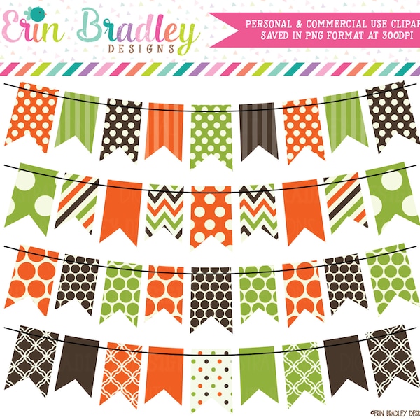 Bunting Clip Art - Etsy