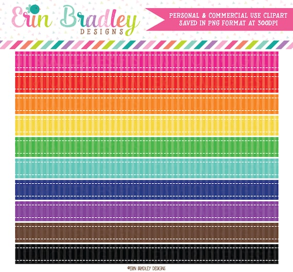 Colorful Striped Border