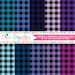 Buffalo Check Digital Paper Pack Set 2 - 40 Colors - Instant Download ...
