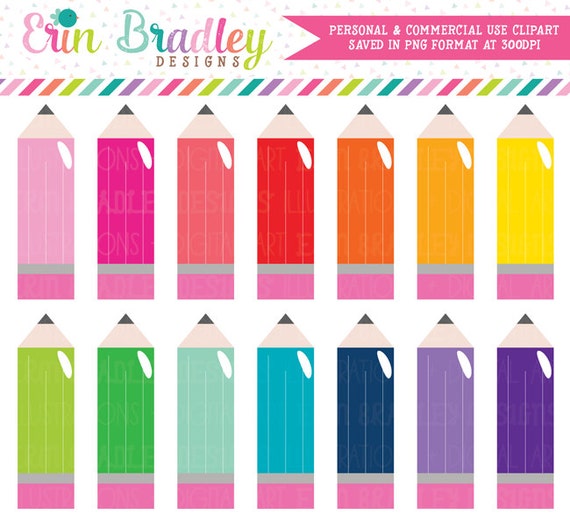 Pencils Clipart, School Clip Art Graphics, Clip Art for Teachers ...