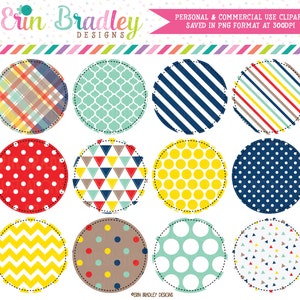 Craft Circles Clipart Graphics Personal and Commercial Use Clip Art ...