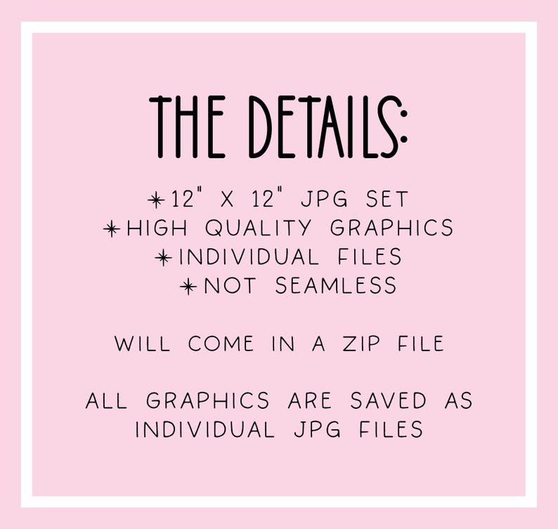 Pink and Orange Digital Paper Pack Commercial Use Instant Download - Etsy