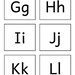 Alphabet and Numbers for Laminating Printable Flash Cards Easy Read ...