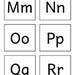 Alphabet and Numbers for Laminating Printable Flash Cards Easy Read ...