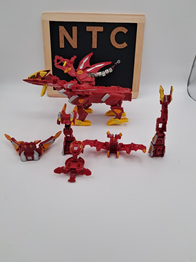 Bakugan Battle Brawlers Dragonoid Colossus COMPLETE SET Rare! - Etsy