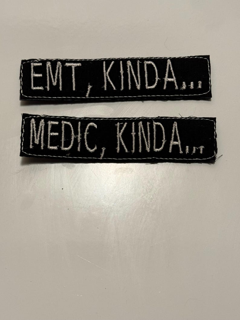 EMT, Kinda Patch - Etsy